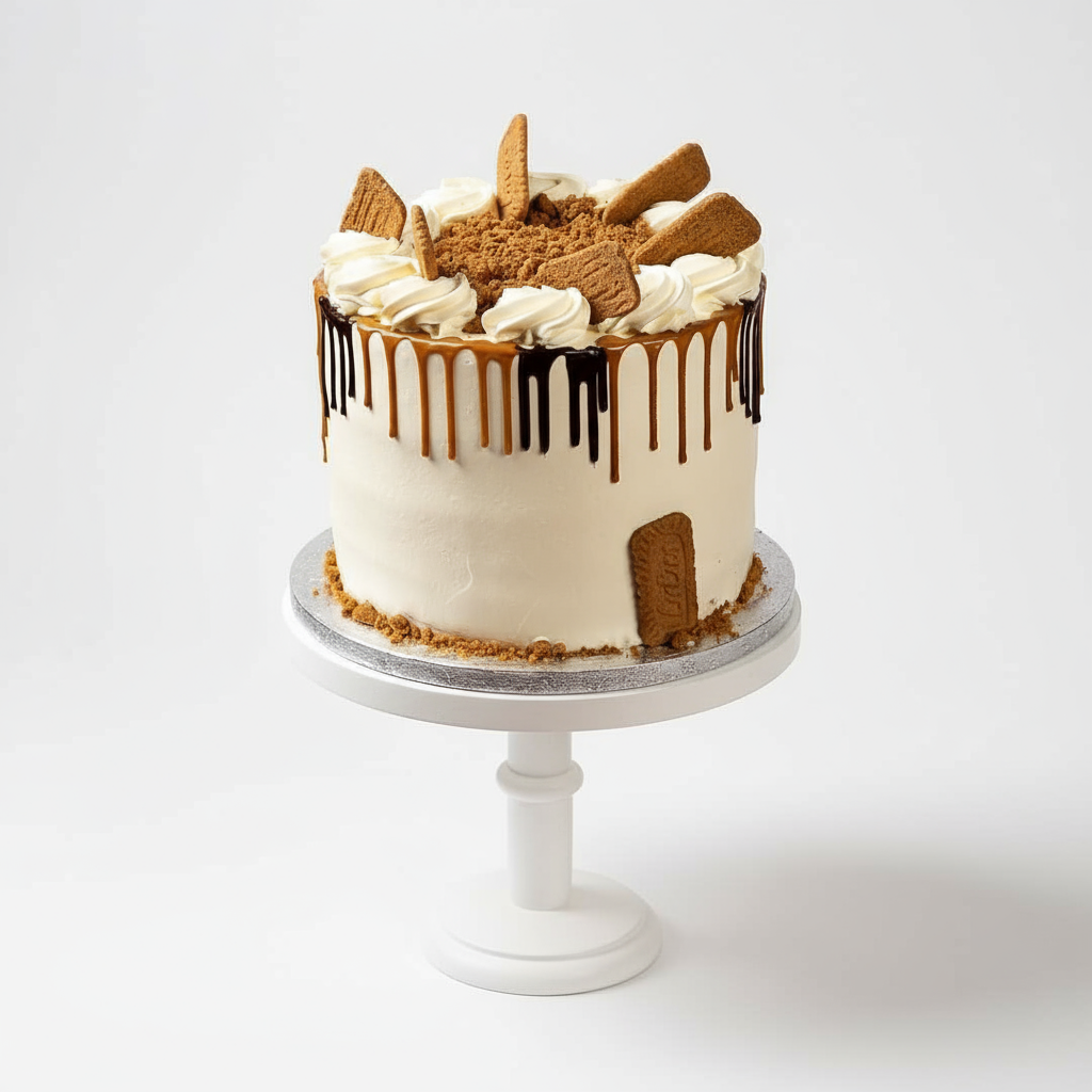 Lotus Biscoff Tower Cake – Make My Cakes